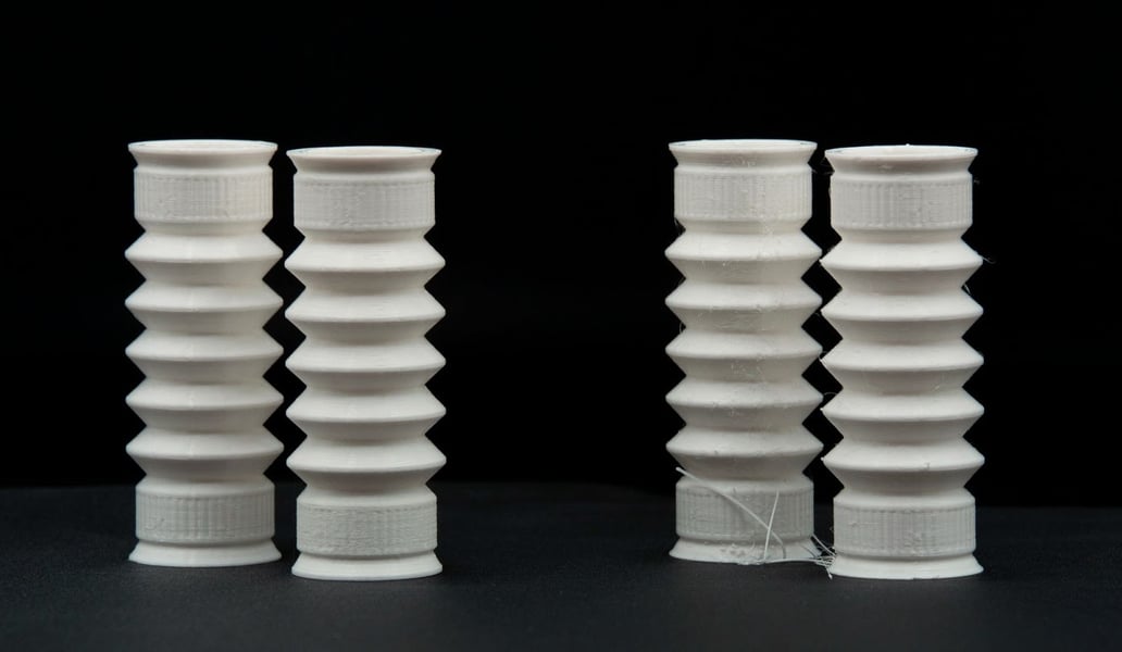 Sequential printing puts a stop to oozing between pieces