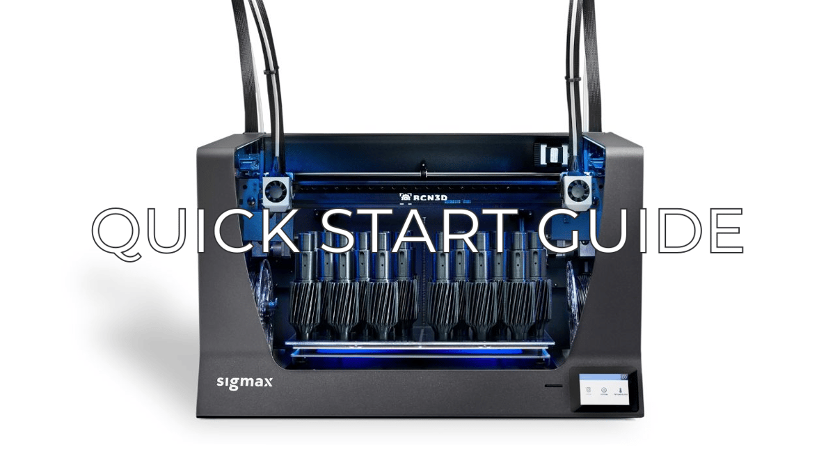 Setup and calibration (BCN3D Sigmax)