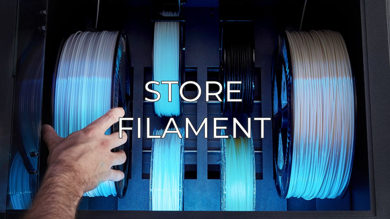 Printing issues related to filament affected by humidity